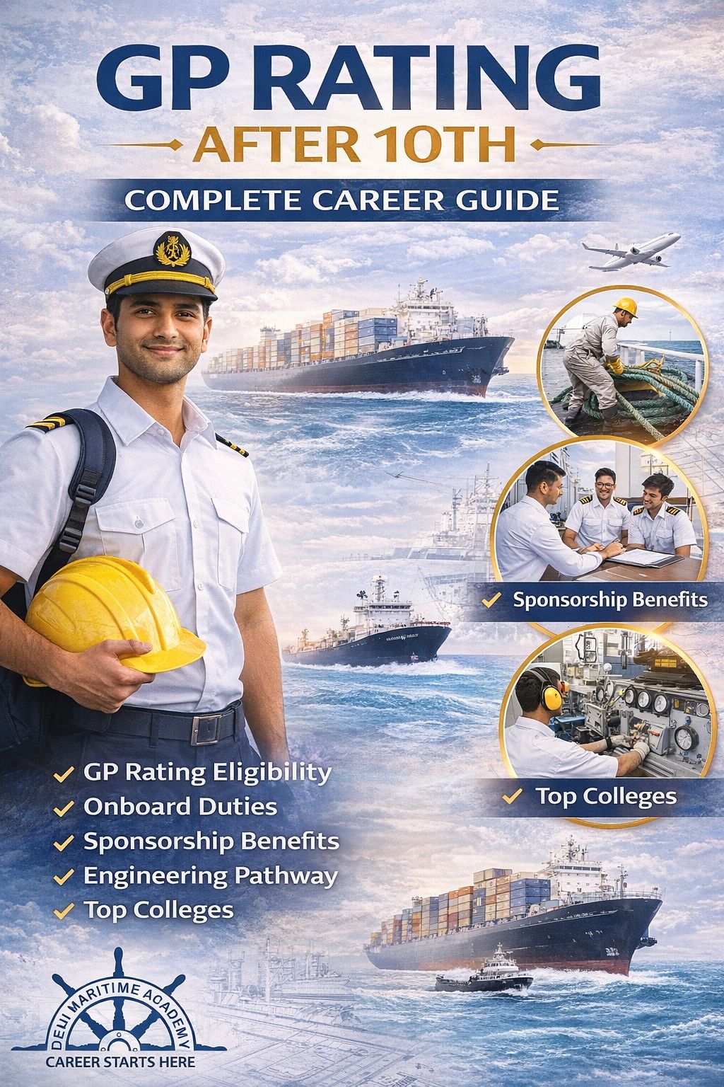 GP Rating After 10th – Complete Career Guide - Delhi Maritime Academy