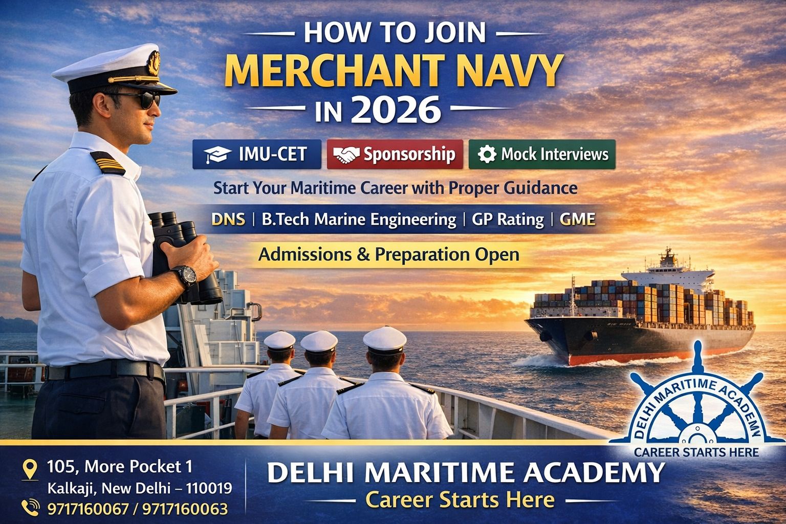 How to Join Merchant Navy in 2026 – Complete Guide for IMU-CET ...
